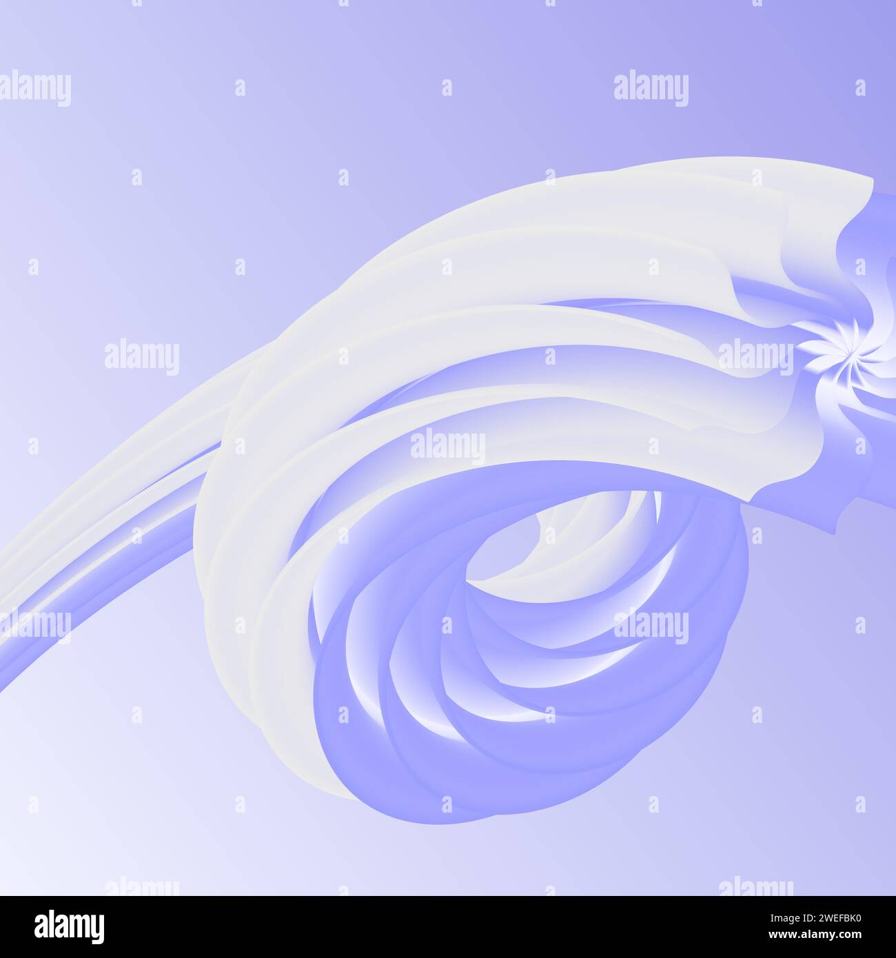 Abstract swirled blue cream texture. Liquid background, delicate ...