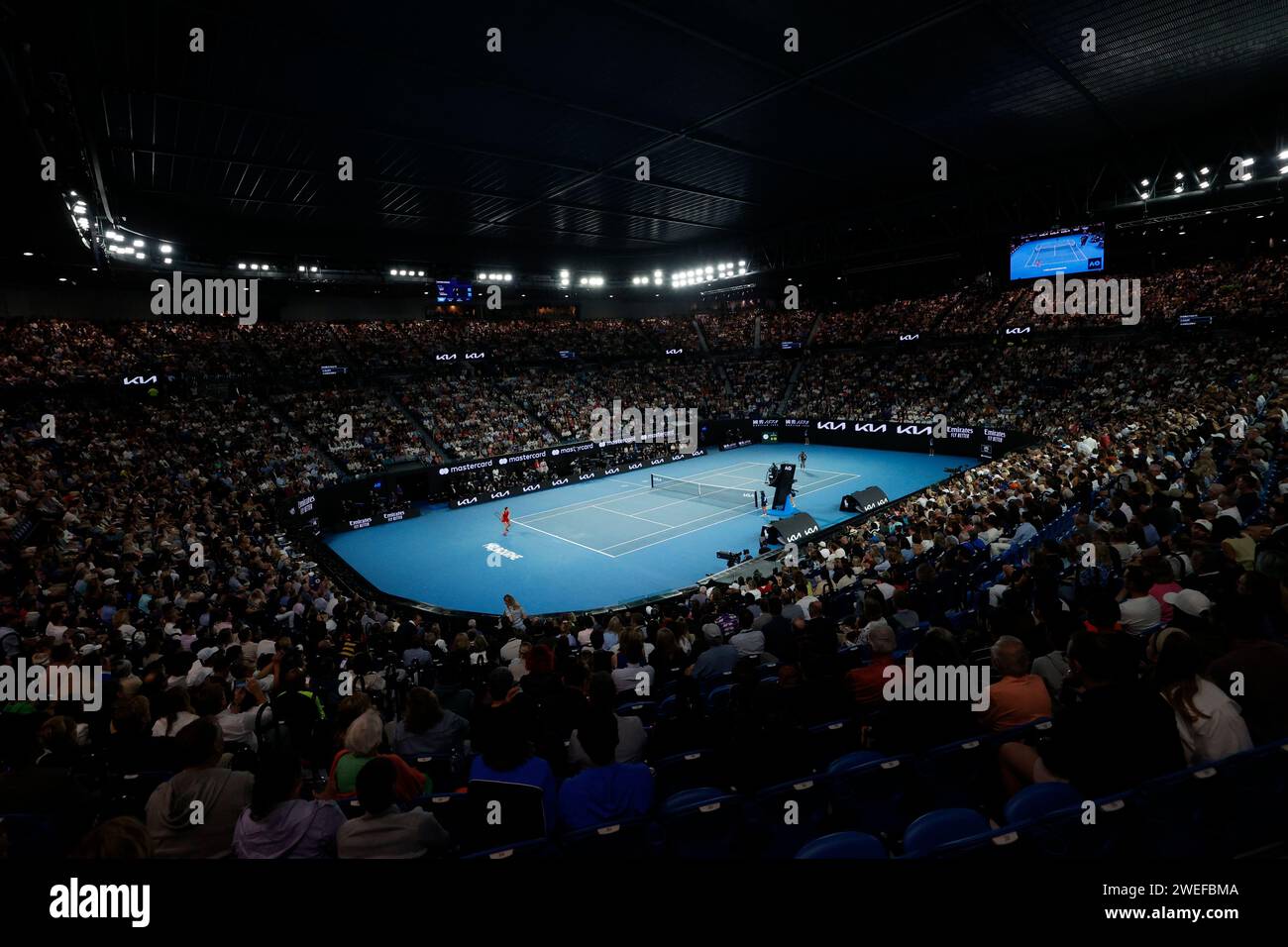 Melbourne Park, Melbourne, Victoria, Australia. 25th Jan, 2024 ...