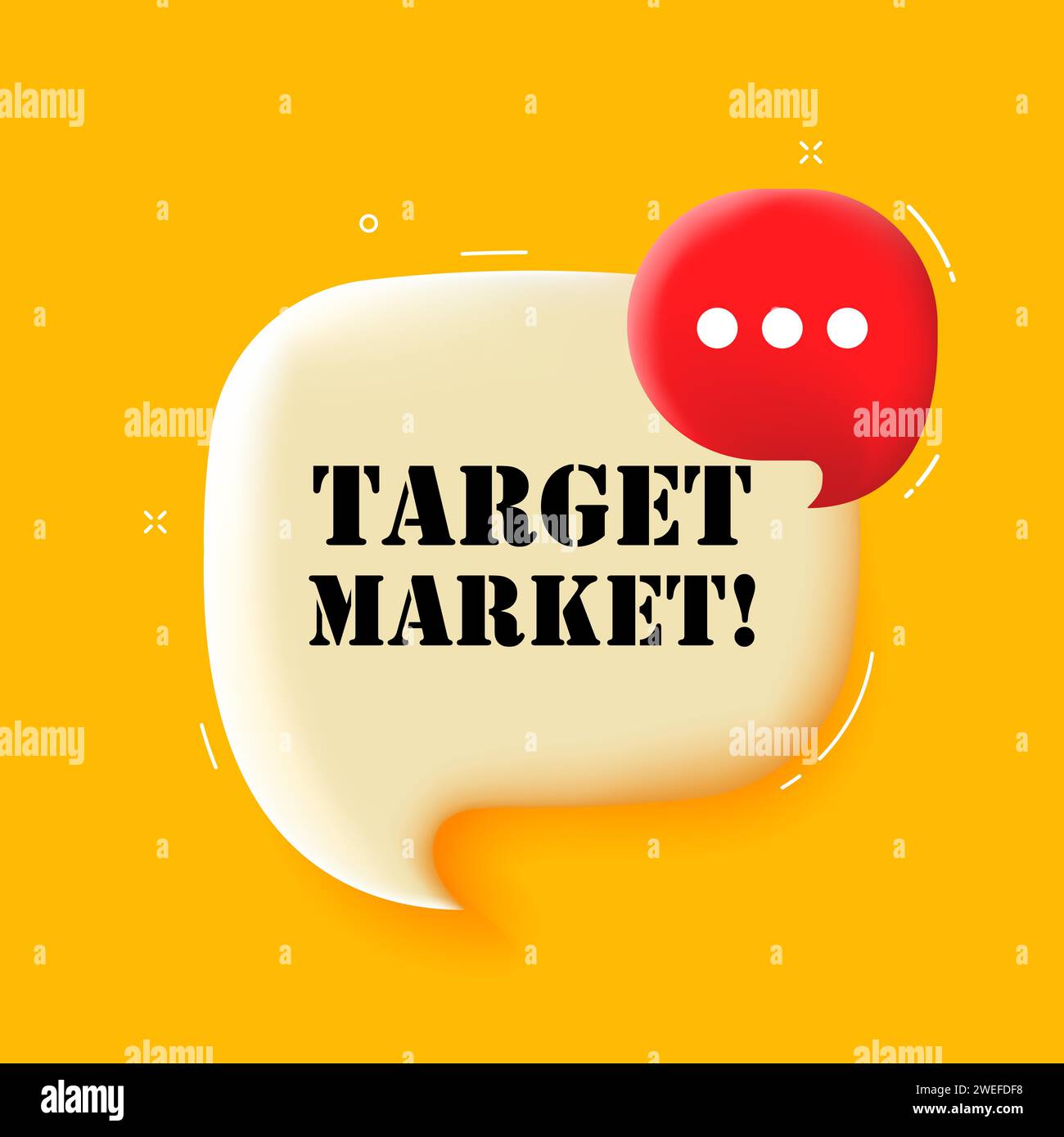 Speech segmentation Stock Vector Images - Alamy