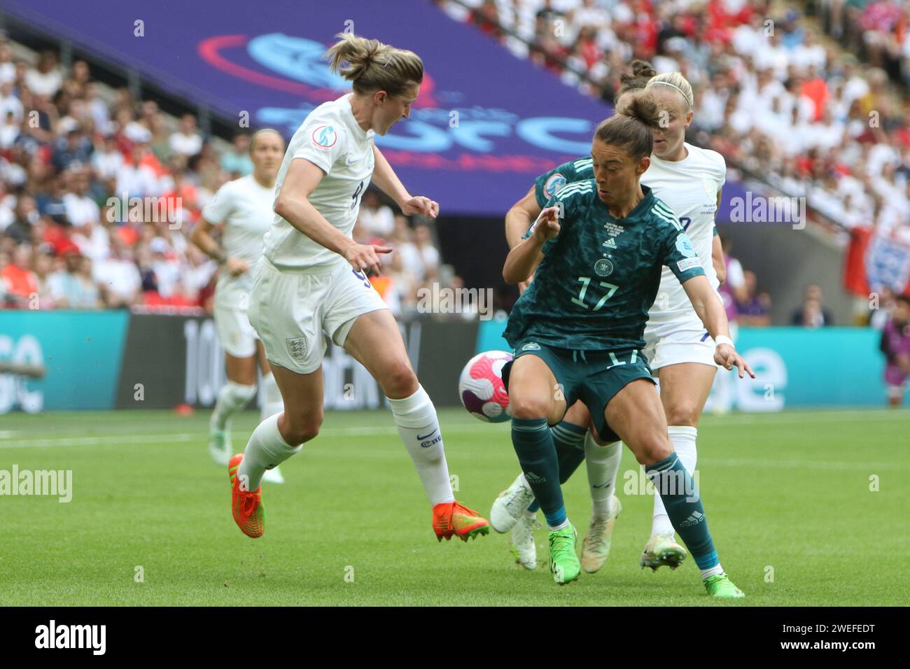UEFA Women's Euro Final 2022 England v Germany at Wembley Stadium ...