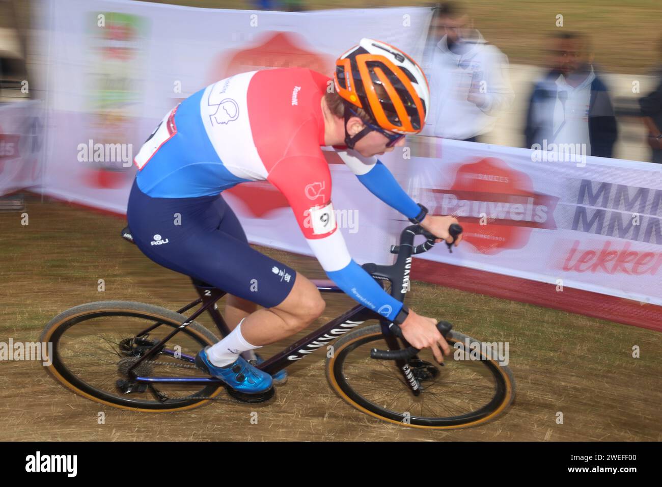 Benidorm, Spain, January 21th, 2024: The cyclist, Senna Remijn (8 ...