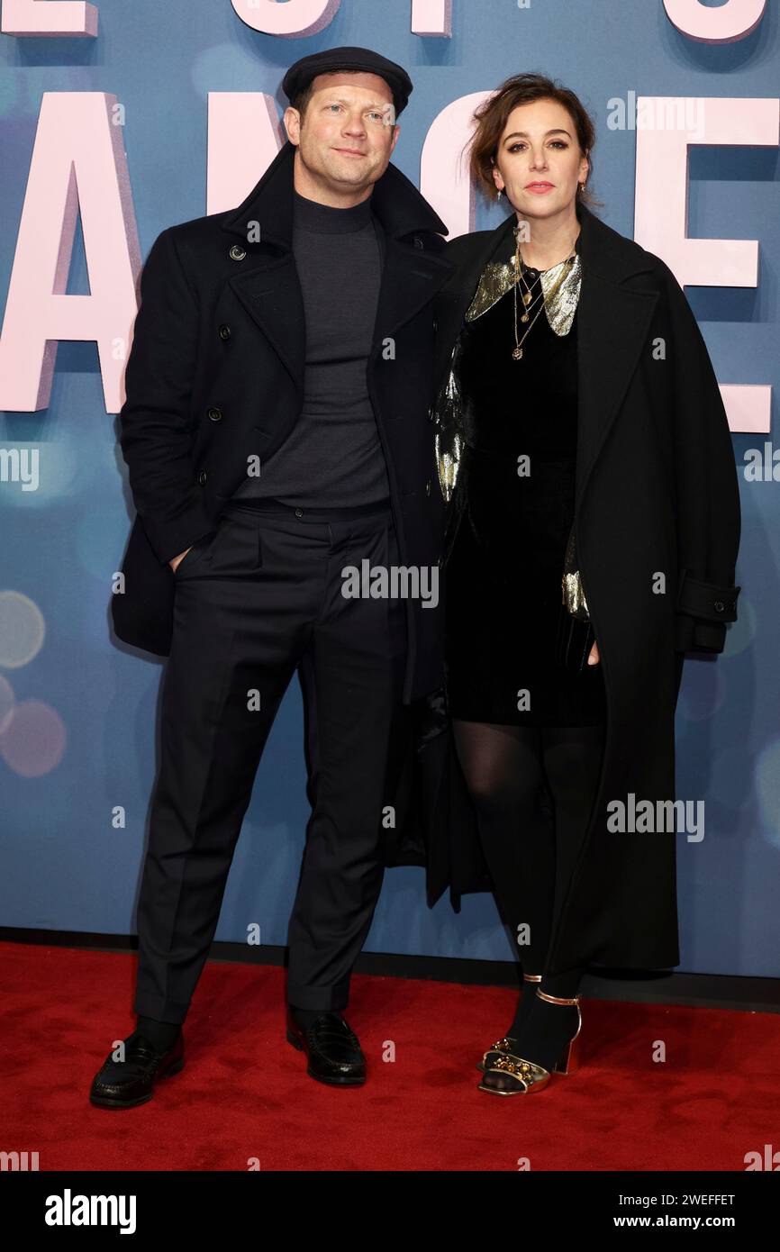 Dermot O'Leary and Dee Koppang attends the "All Of Us Strangers" Gala ...