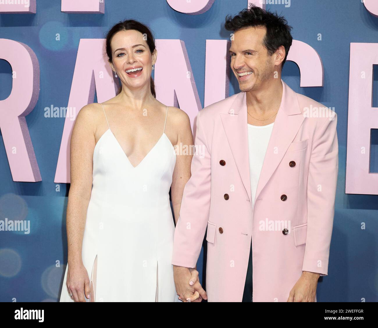 Claire Foy and Andrew Scott attends the "All Of Us Strangers" Gala ...