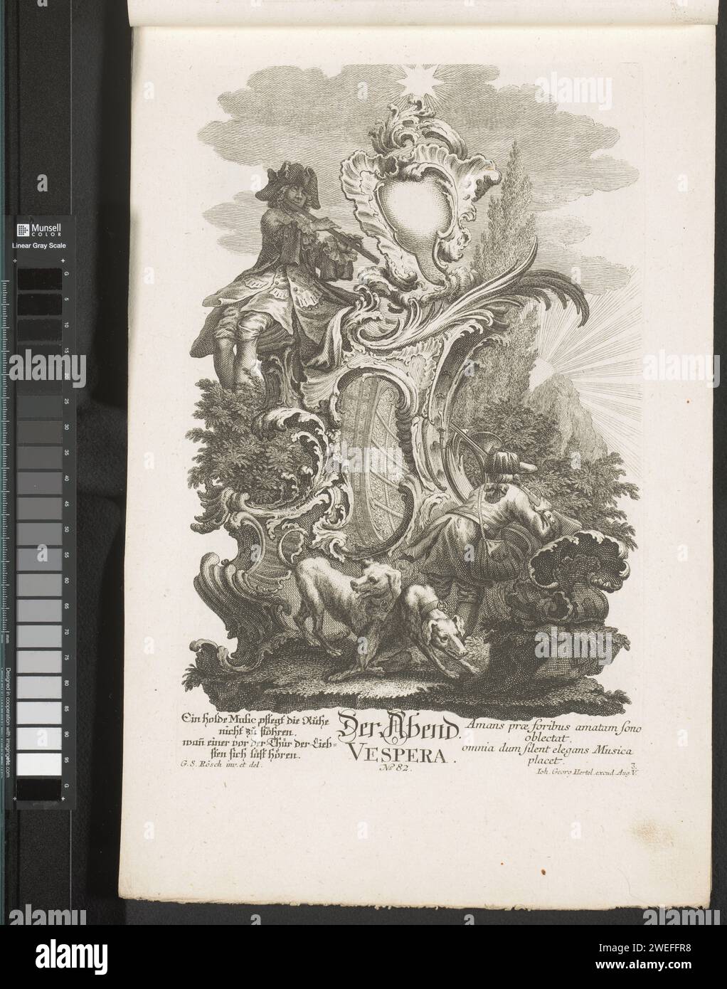 Mother's Pluto, 1731 - 1775 print Two cartouches with busts of gods ...