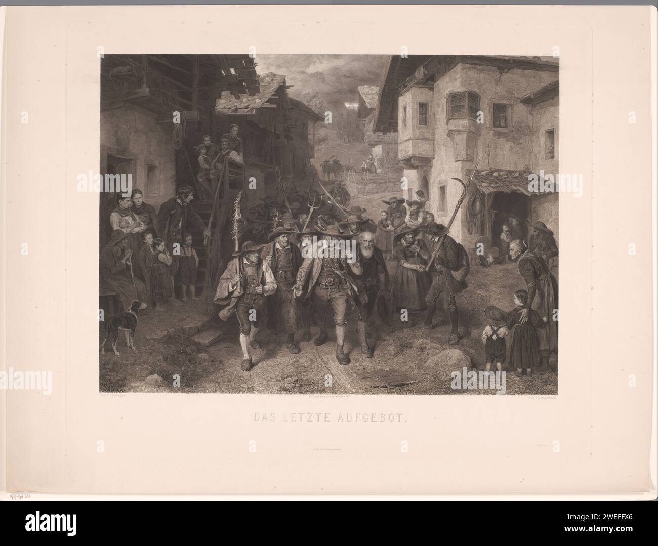 Angry mob pitchfork hi-res stock photography and images - Alamy