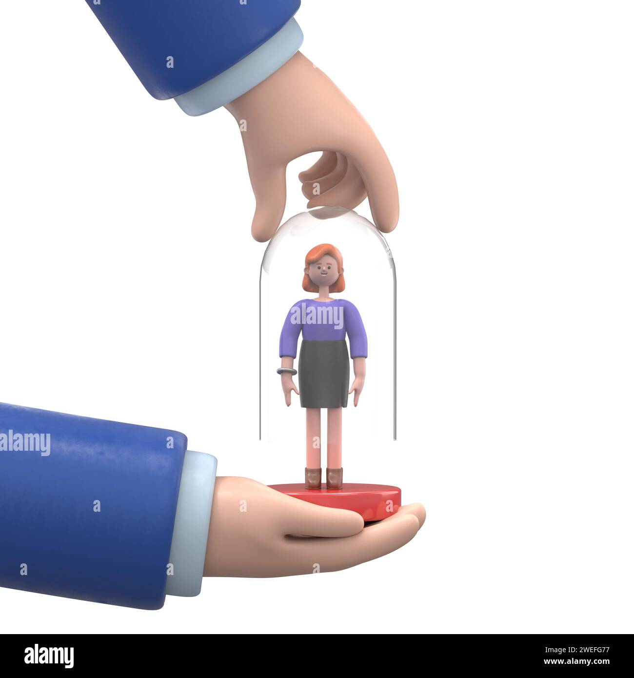 Customer retention concept. Customer Care. Providing save customer ...