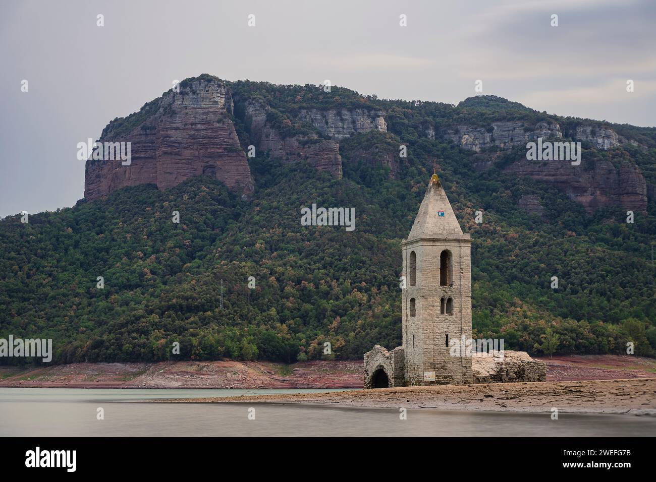 Sunset in Panta de Sau Stock Photo - Alamy