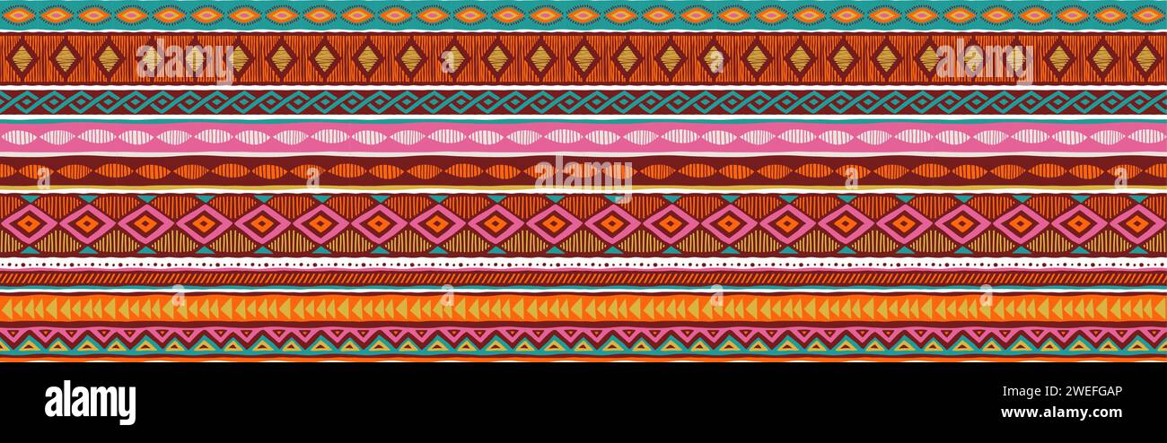 Africa patterned design. African background, banner with tribal ...