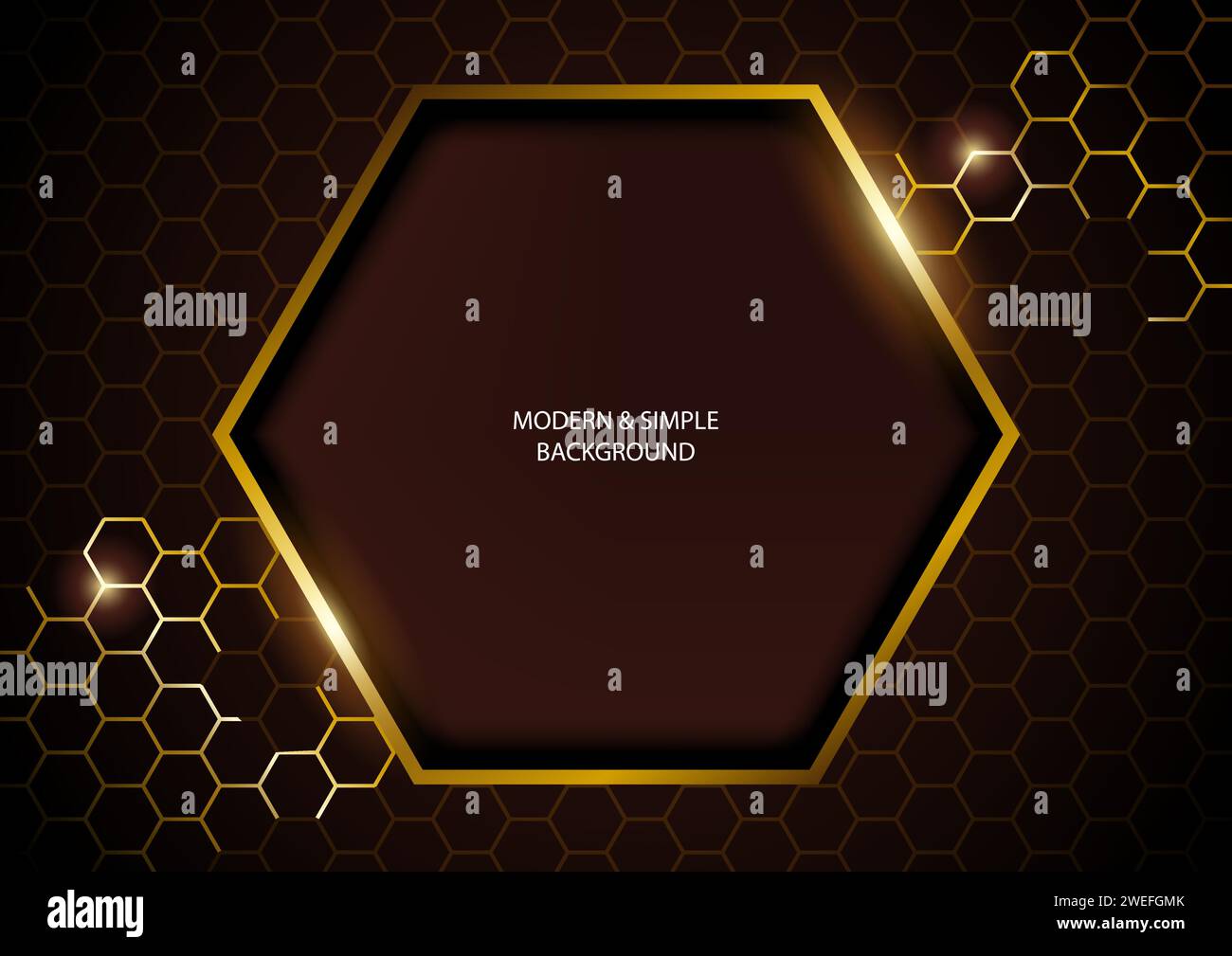 Dark and Gold line background, modern classy vector background Stock ...