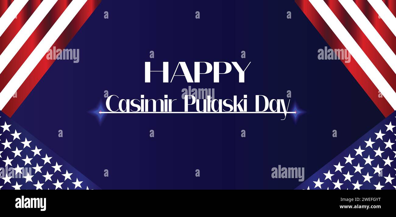 Pulaski day Stock Vector Images - Alamy