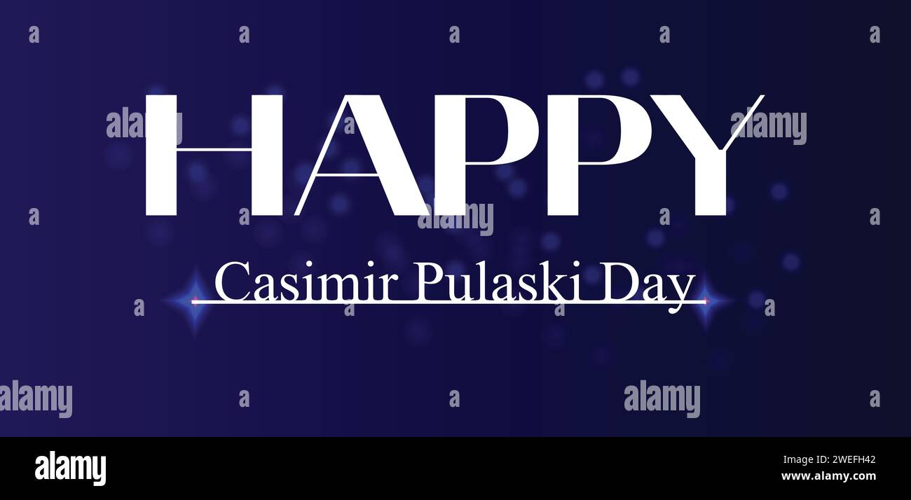 Pulaski day Stock Vector Images - Alamy