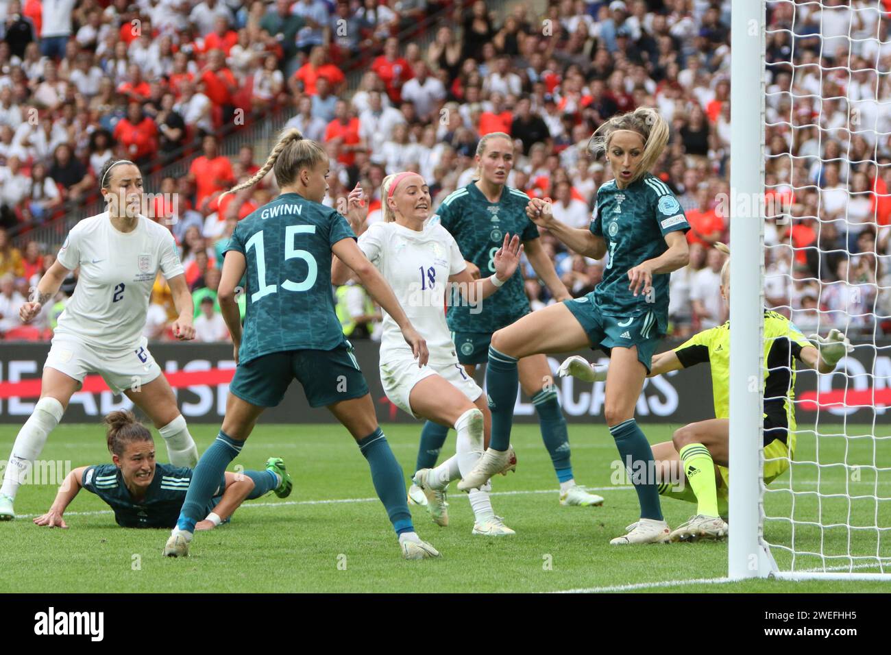 Chloe Kelly scores winning goal in extra time UEFA Women's Euro Final ...