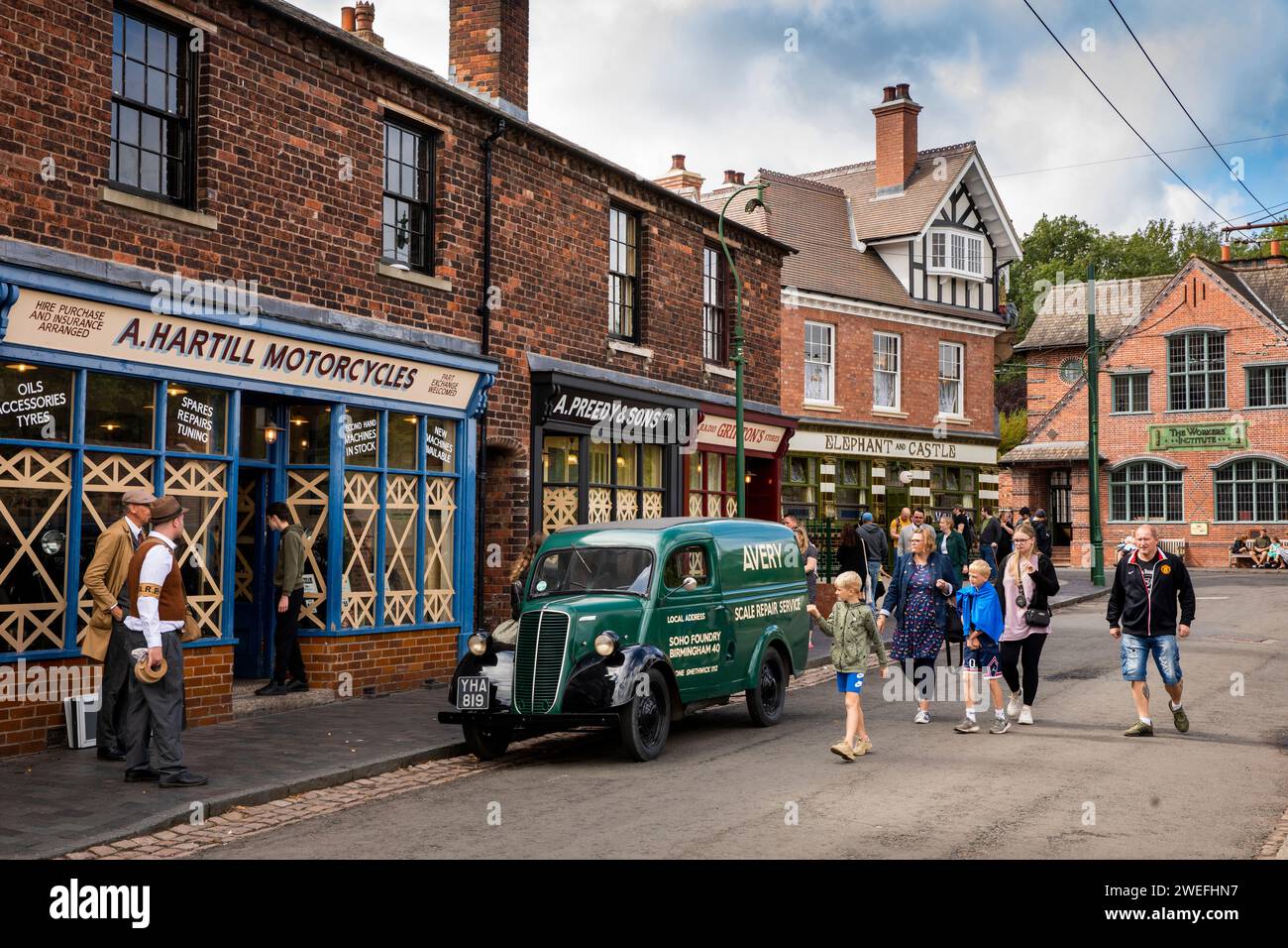 UK, England, West Midlands, Dudley, Black Country Museum, Old ...