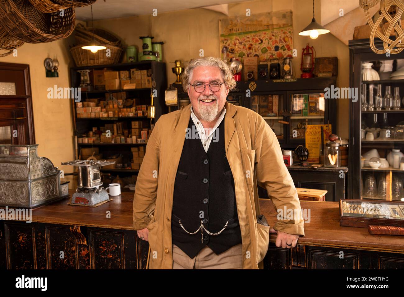 UK, England, West Midlands, Dudley, Black Country Museum, Langston’s ...