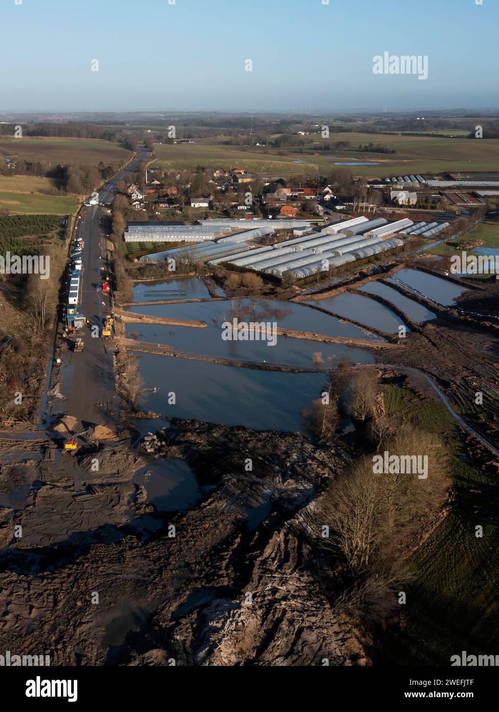 Randers, Denmark. 25th Jan, 2020. The area where the company Nordic ...