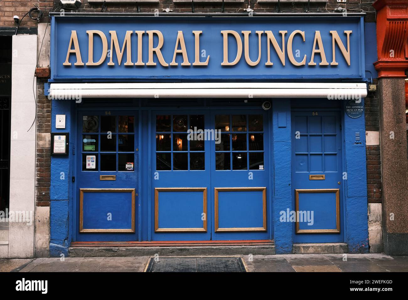 Admiral duncan pub soho hi-res stock photography and images - Alamy