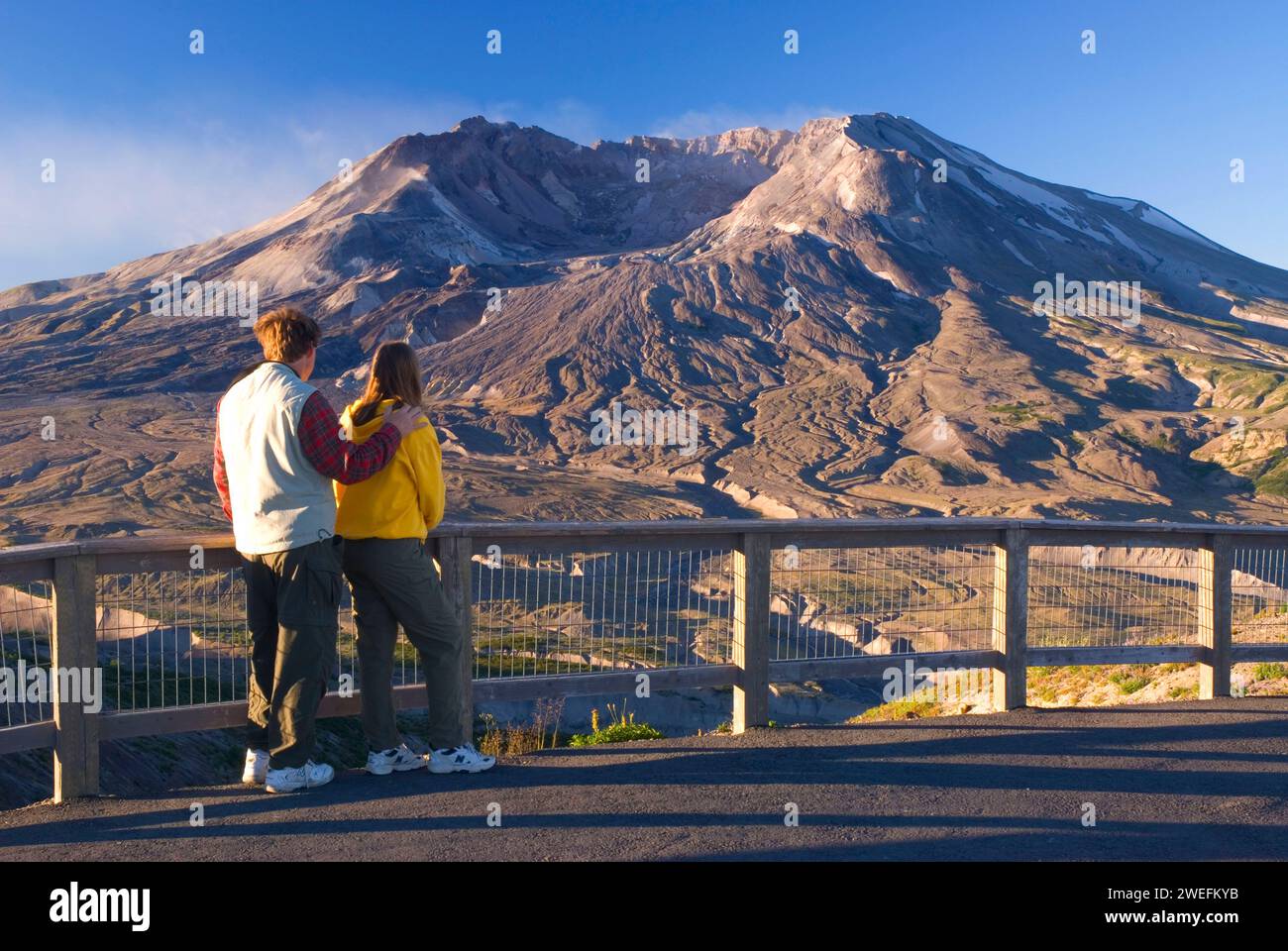 Mt St Helens from Johnston Ridge, Spirit Lake Memorial Highway, Mt St ...