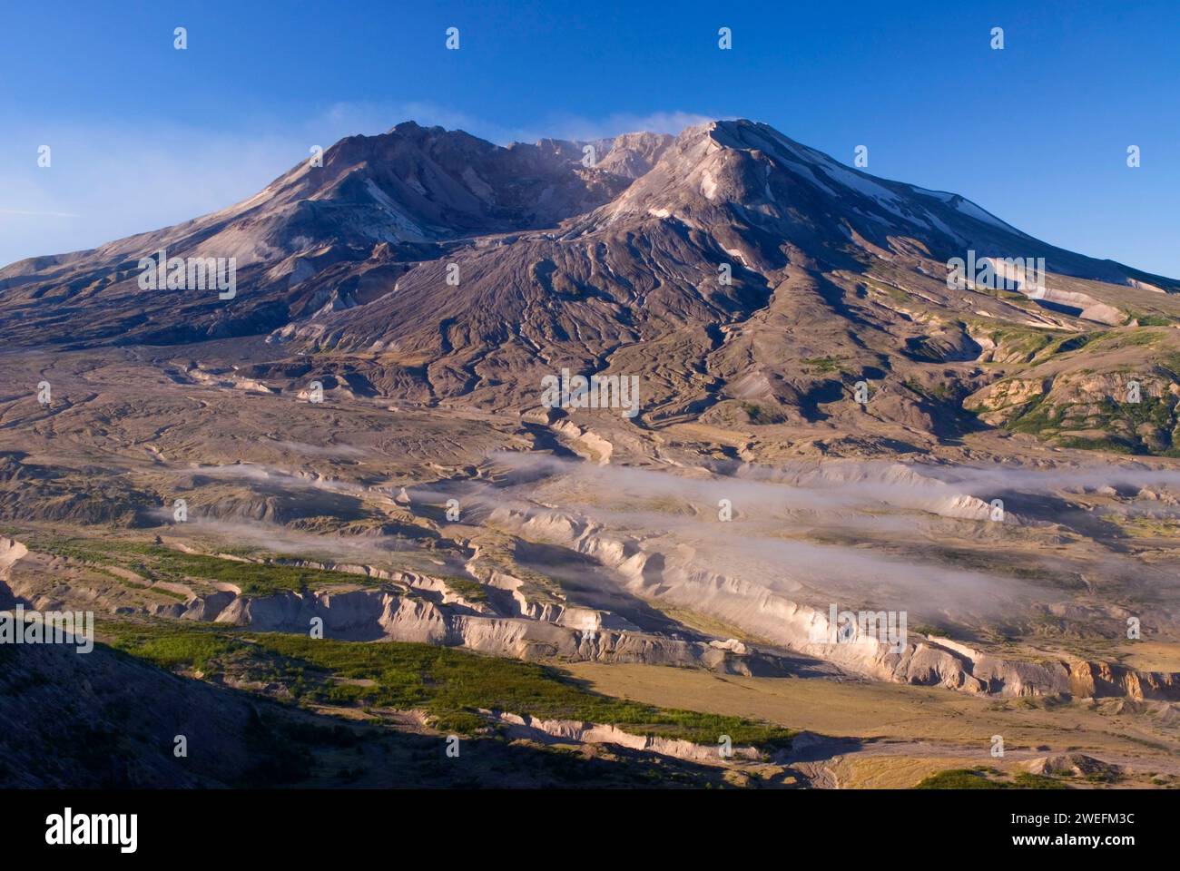 Mt St Helens from Johnston Ridge, Spirit Lake Memorial Highway, Mt St ...