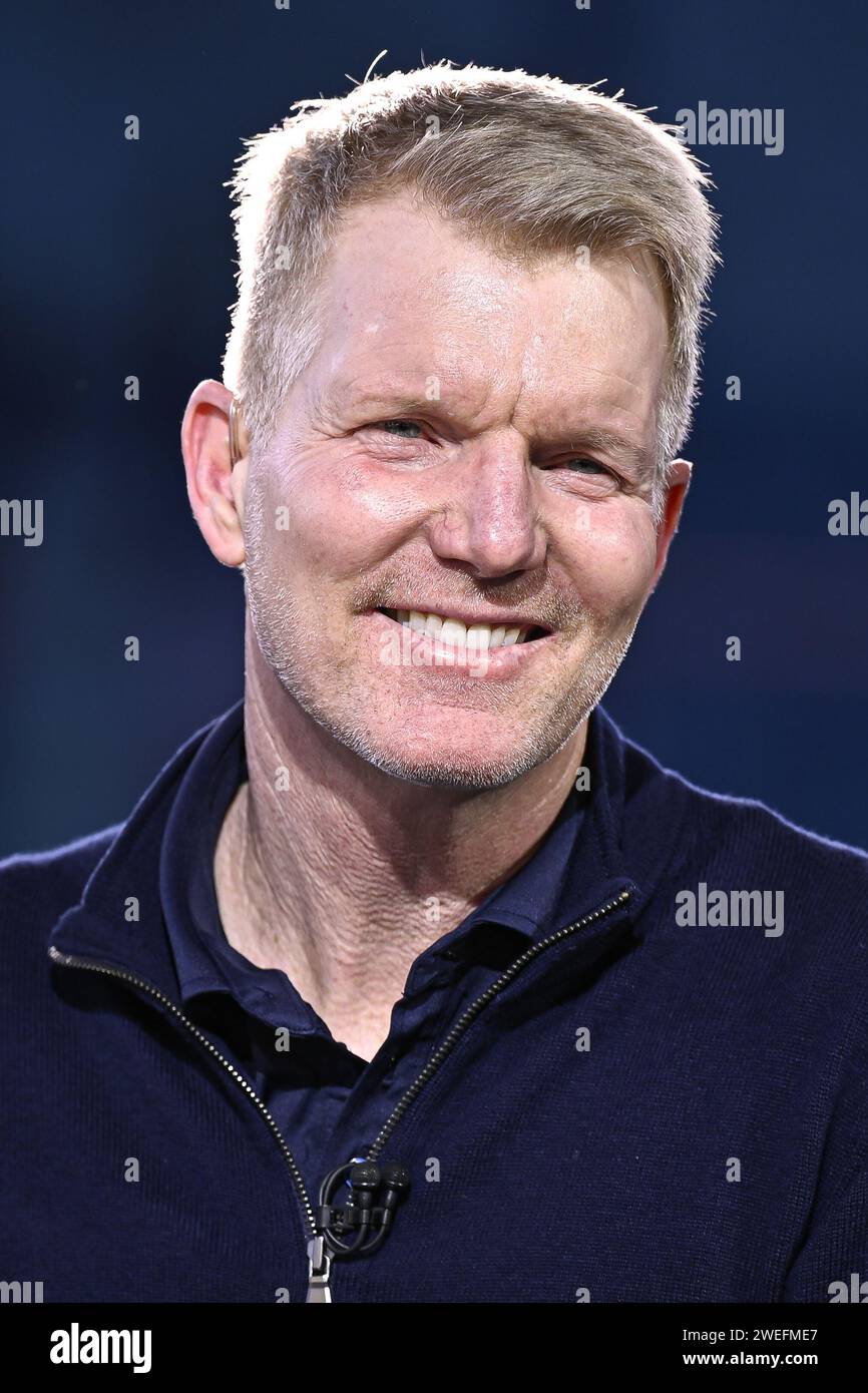 Jim Courier during the Australian Open AO 2024 Grand Slam tennis ...