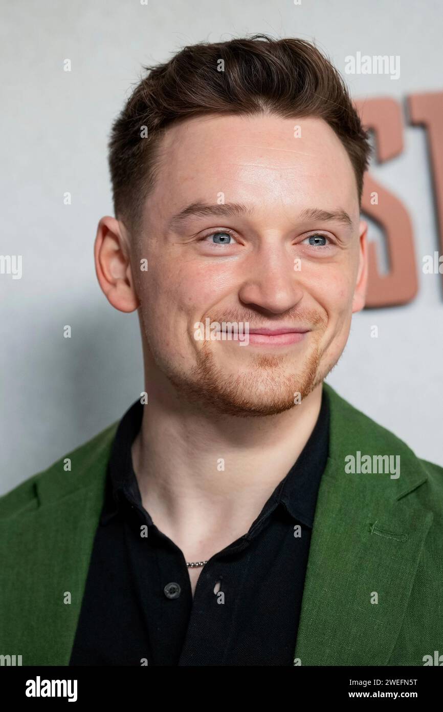 Louis Greatorex poses for photographers upon arrival at the UK premiere ...