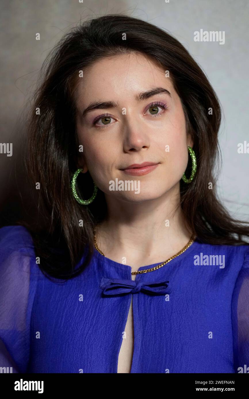 Emma Canning Poses For Photographers Upon Arrival At The Uk Premiere Of The Television Series