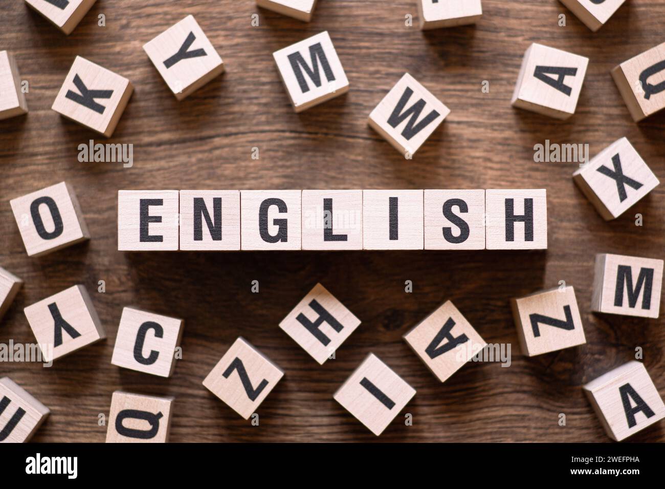 English word hi-res stock photography and images - Alamy