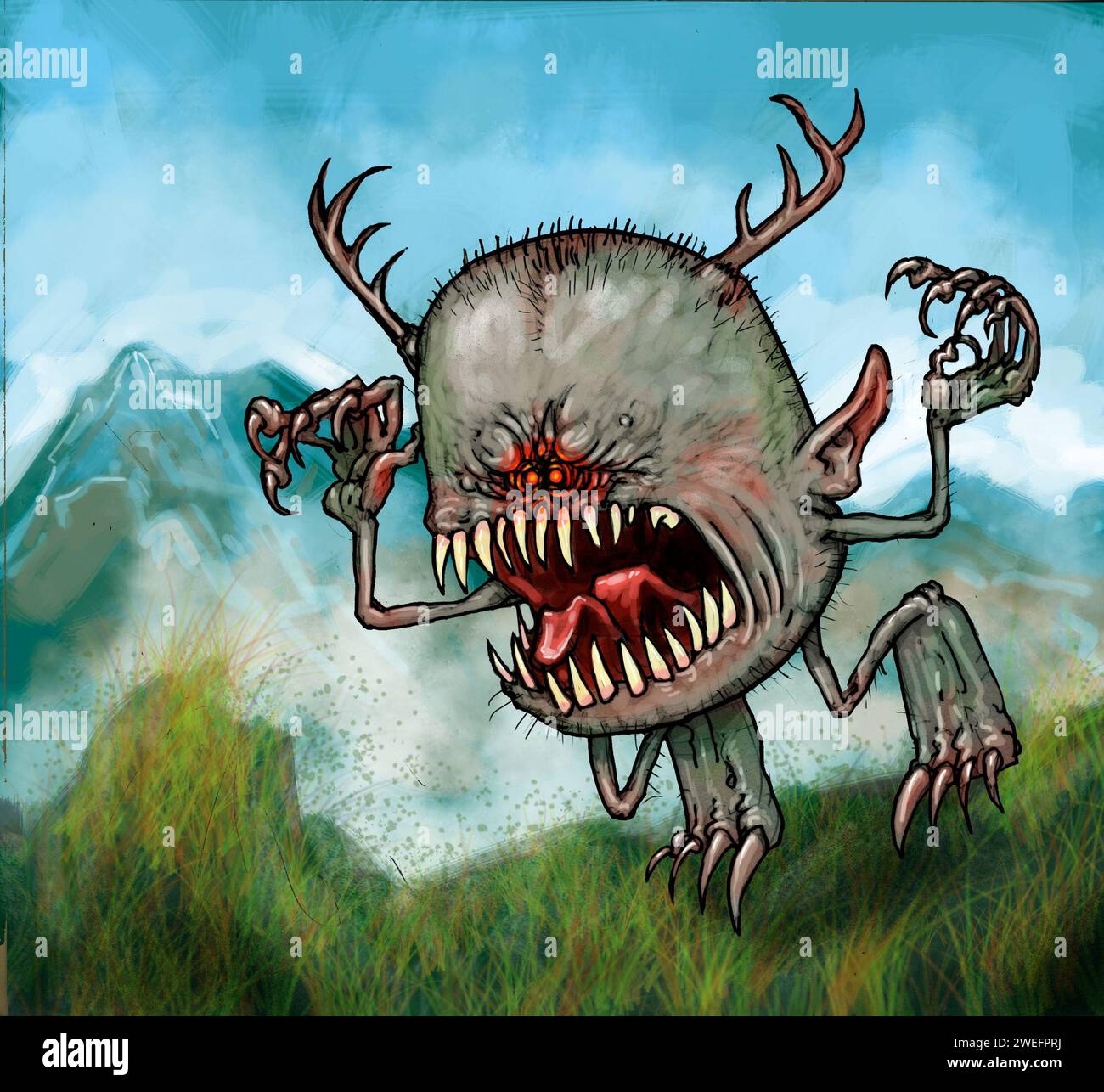 Haggis monster hi-res stock photography and images - Alamy