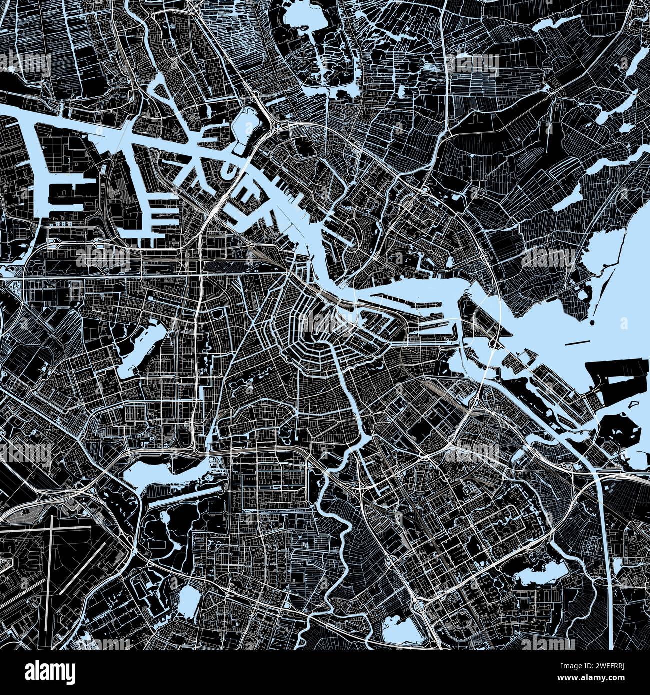 Old map of amsterdam Stock Vector Images - Alamy