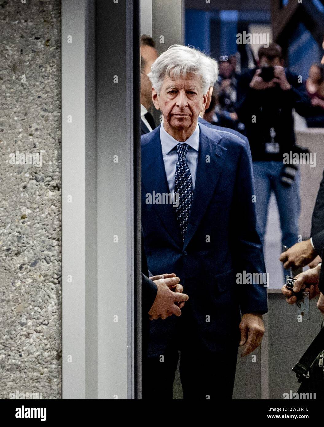 THE HAGUE - Informer Ronald Plasterk after a conversation with the ...