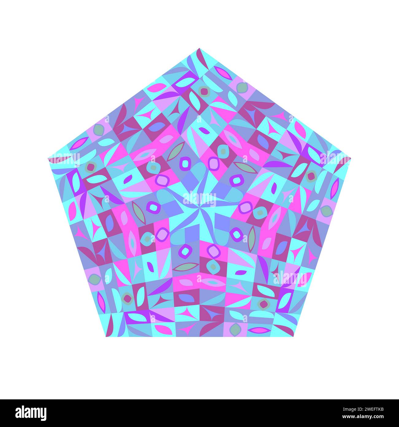 Pentagon shaped Cut Out Stock Images & Pictures - Alamy