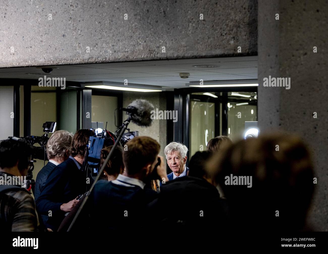 THE HAGUE - Informer Ronald Plasterk after a conversation with the ...