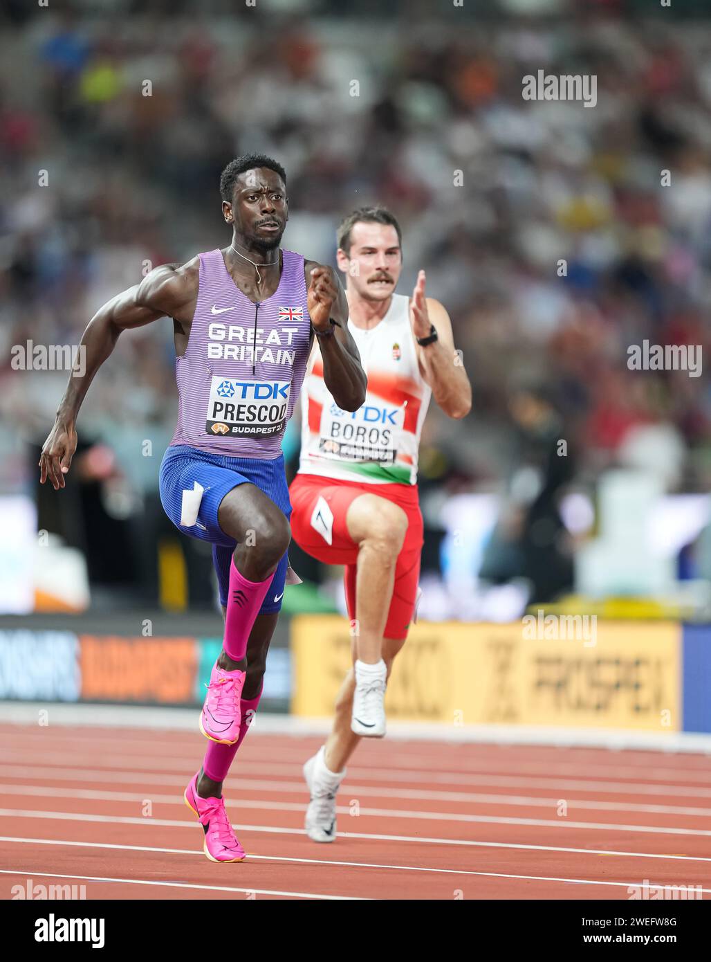 Reece prescod budapest 2023 hi-res stock photography and images - Alamy