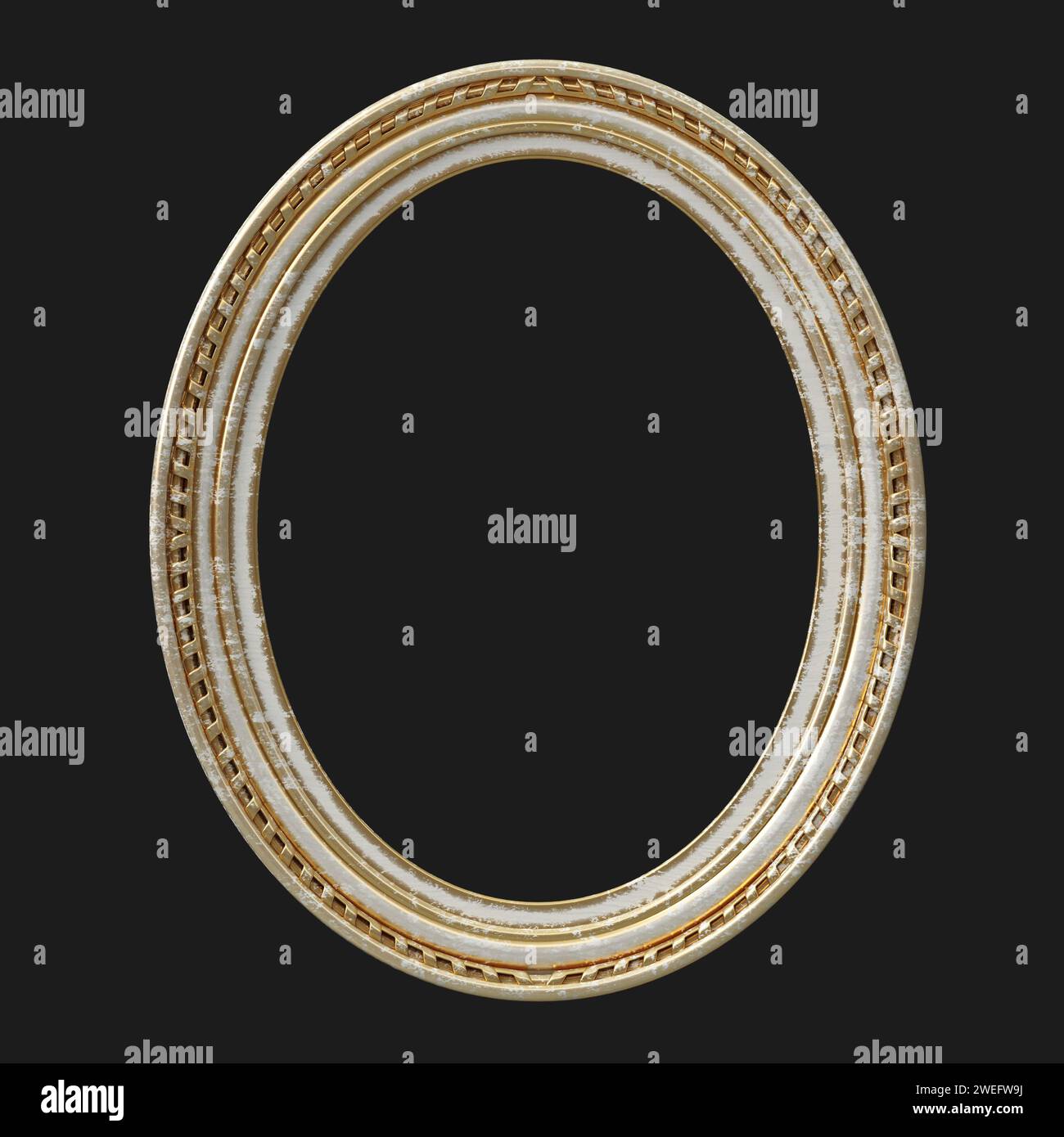 Oval architectural frame hi-res stock photography and images - Alamy