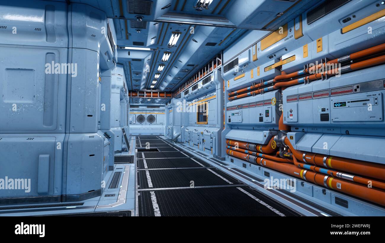 Futuristic space station hi-res stock photography and images - Alamy