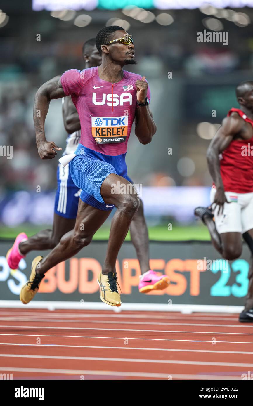 Christian COLEMAN participating in the 100 meters at the World ...
