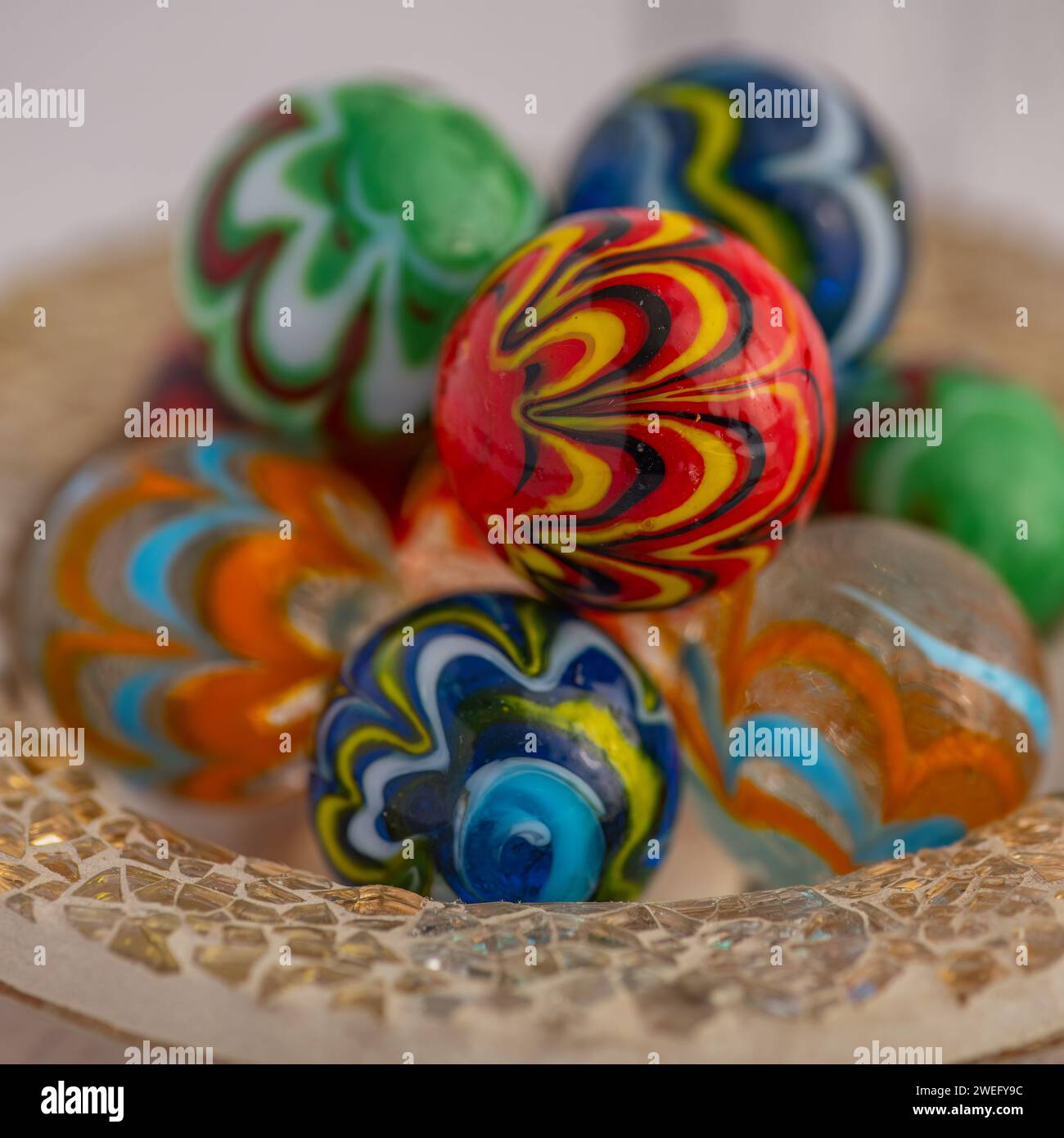 Coloured glass marbles hi-res stock photography and images - Alamy