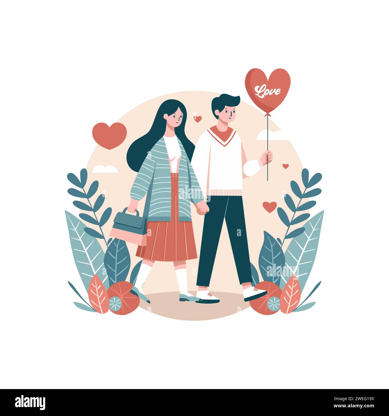 Sweetheart person Stock Vector Images - Alamy