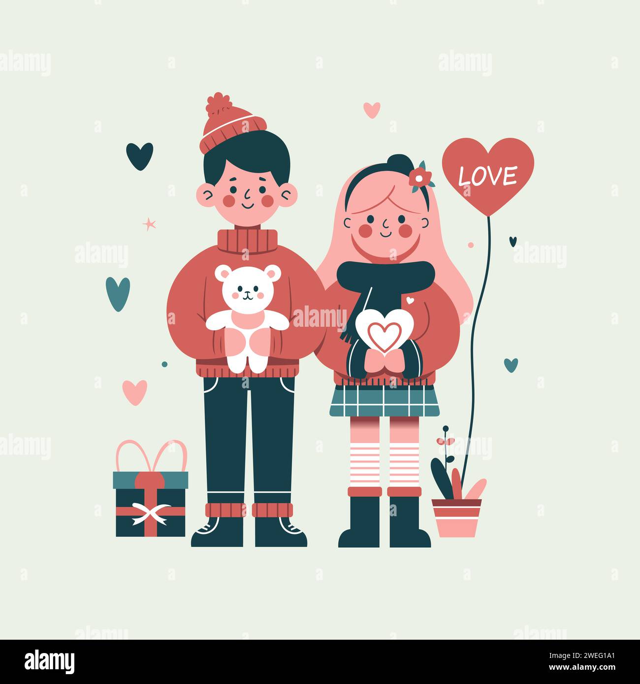 Sweetheart person Stock Vector Images - Alamy