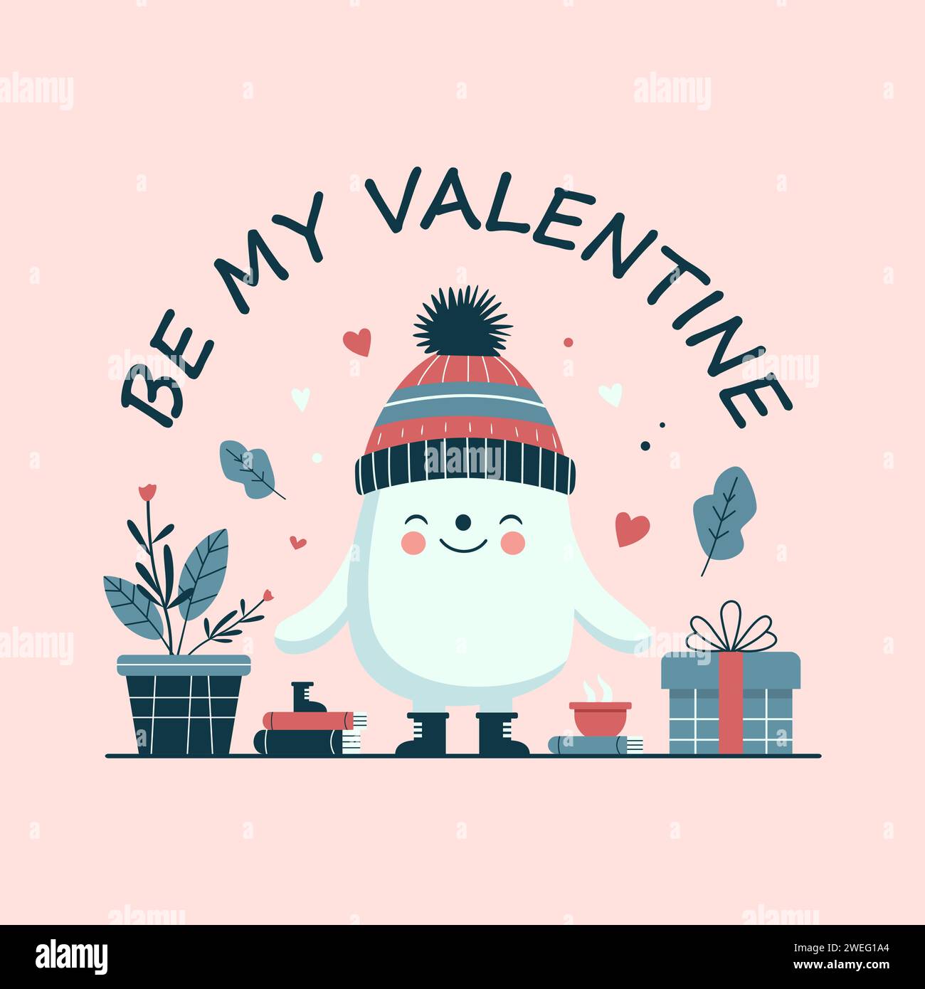 "Elevate your Valentine's Day designs with this adorable Vector ...