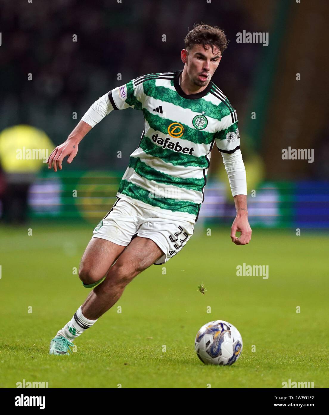 File photo dated 25-11-2023 of Celtic's Matt O'Riley. Brendan Rodgers ...