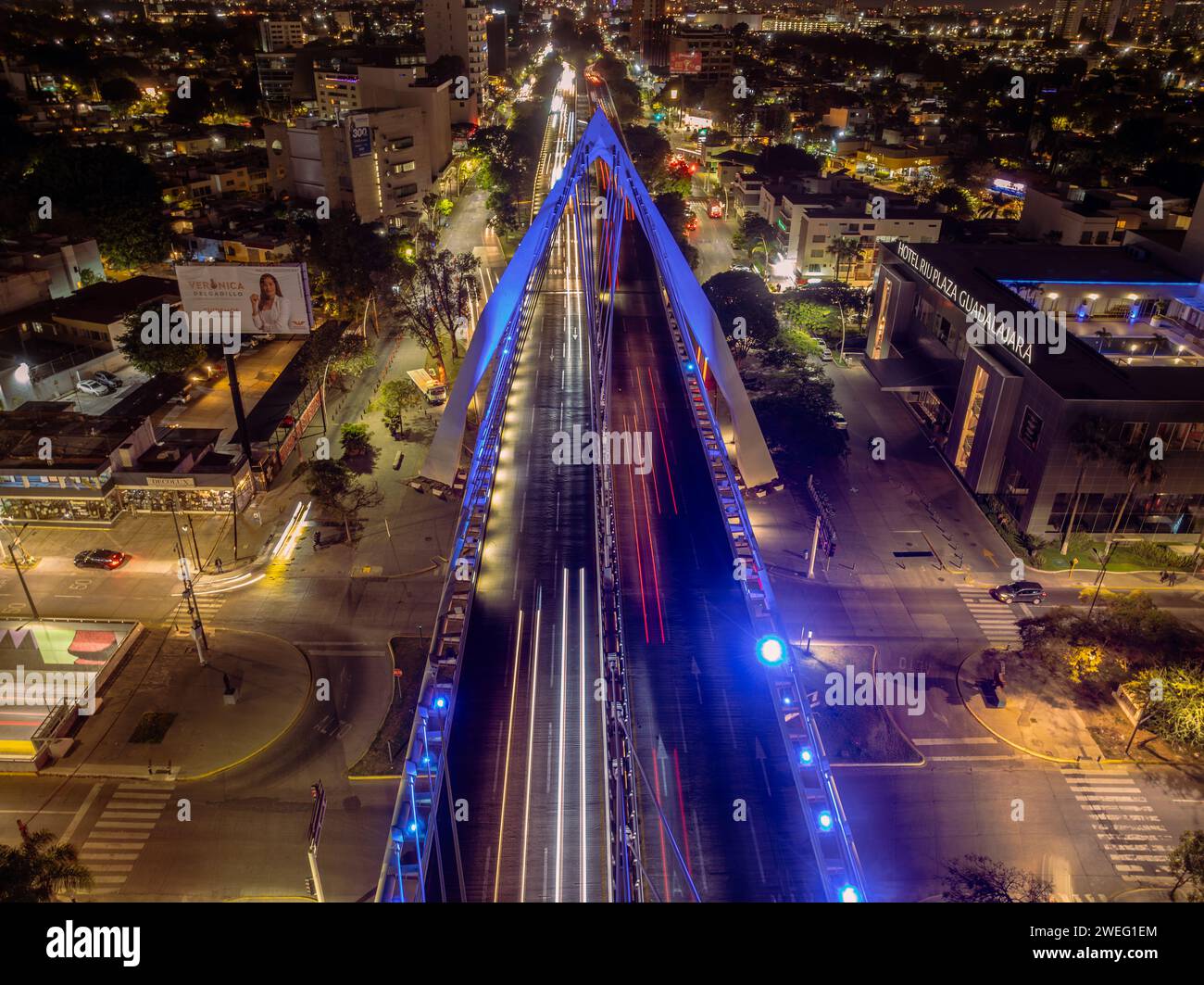 This work is part of a system of bridges that are located on the Lazaro ...