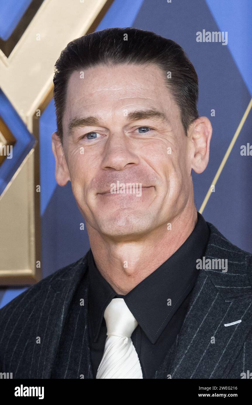 London, UK. 24th January, 2024. John Cena attends the world premiere of ...