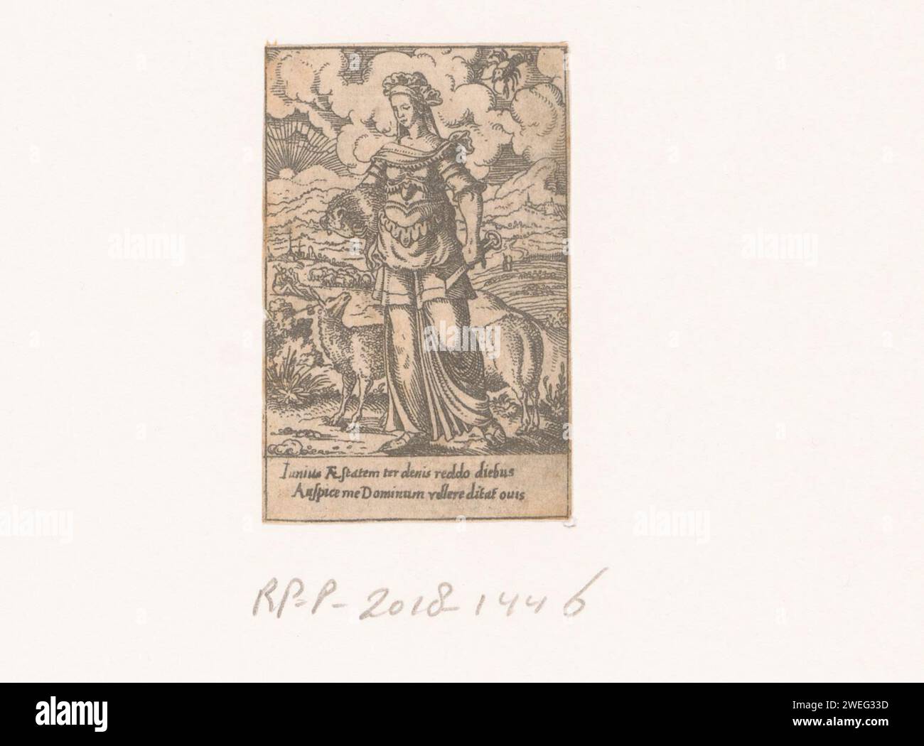 June, Anonymous, Jost Amman, 1549 - 1591 print paper etching June ...