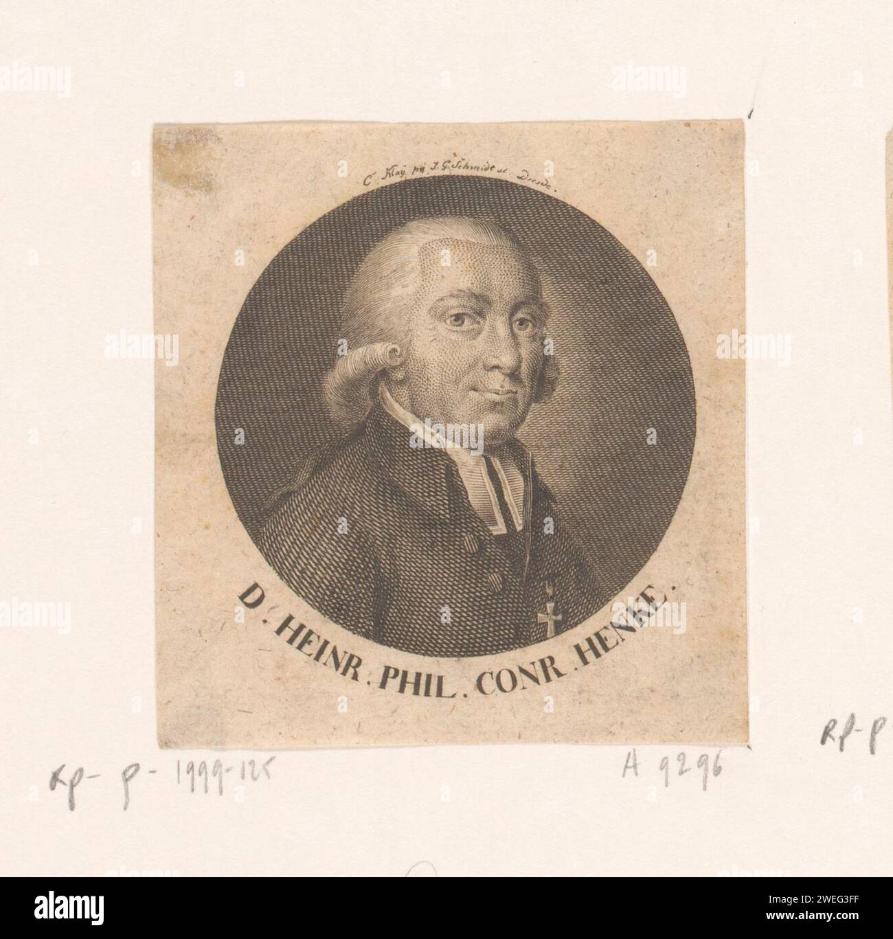 PortraT van Heinrich Philipp Conrad Henke, Georg Christoph Schmidt ...