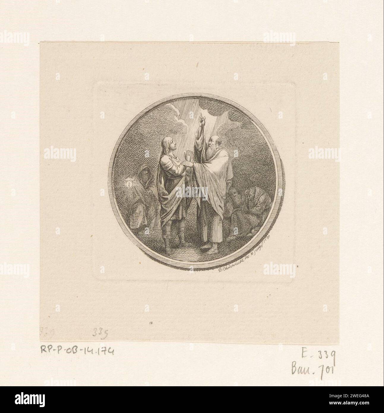 Cyrus in conversation with Daniël, Daniel Nikolaus Chodowiecki, 1779 ...