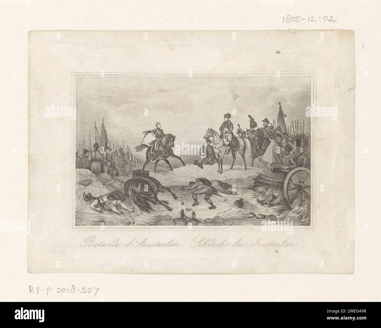 Battle of Austerlitz, 1805, Anonymous, 1821 - 1899 print Victory of the ...