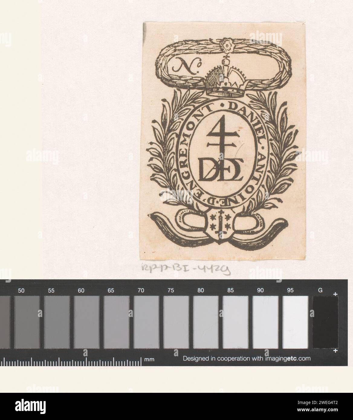 VIGNET VAN Daniel Antoine d'Engremont, Anonymous, 1600 - 1699 print The ...