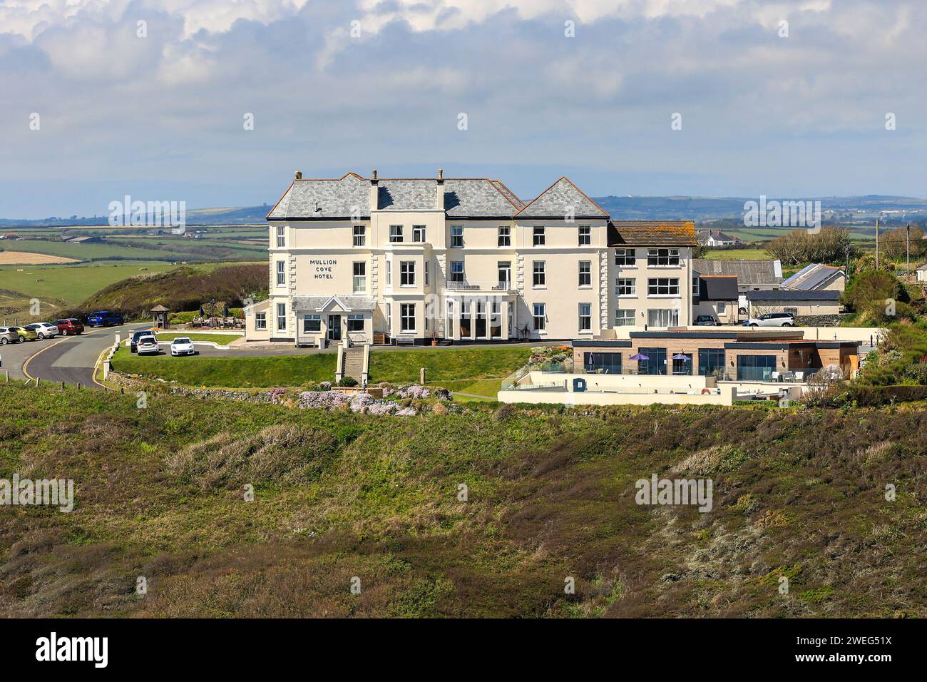 The Mullion Cove Hotel, Mullion Cove, Lizard Peninsula, Cornwall ...