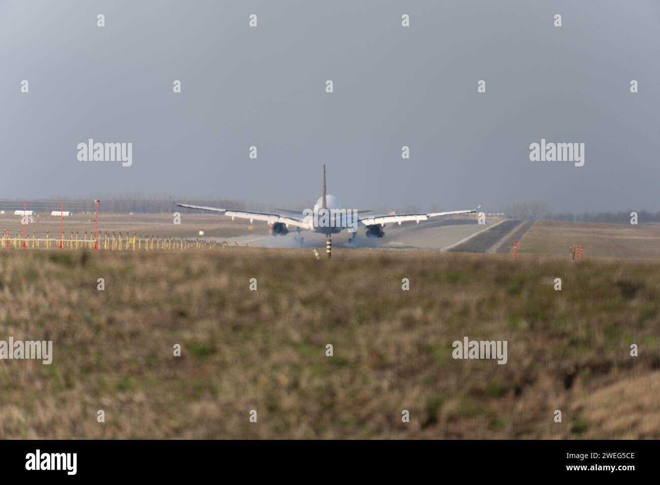 Hungary Air Cargo is landing at Budapest Airport Stock Photo - Alamy
