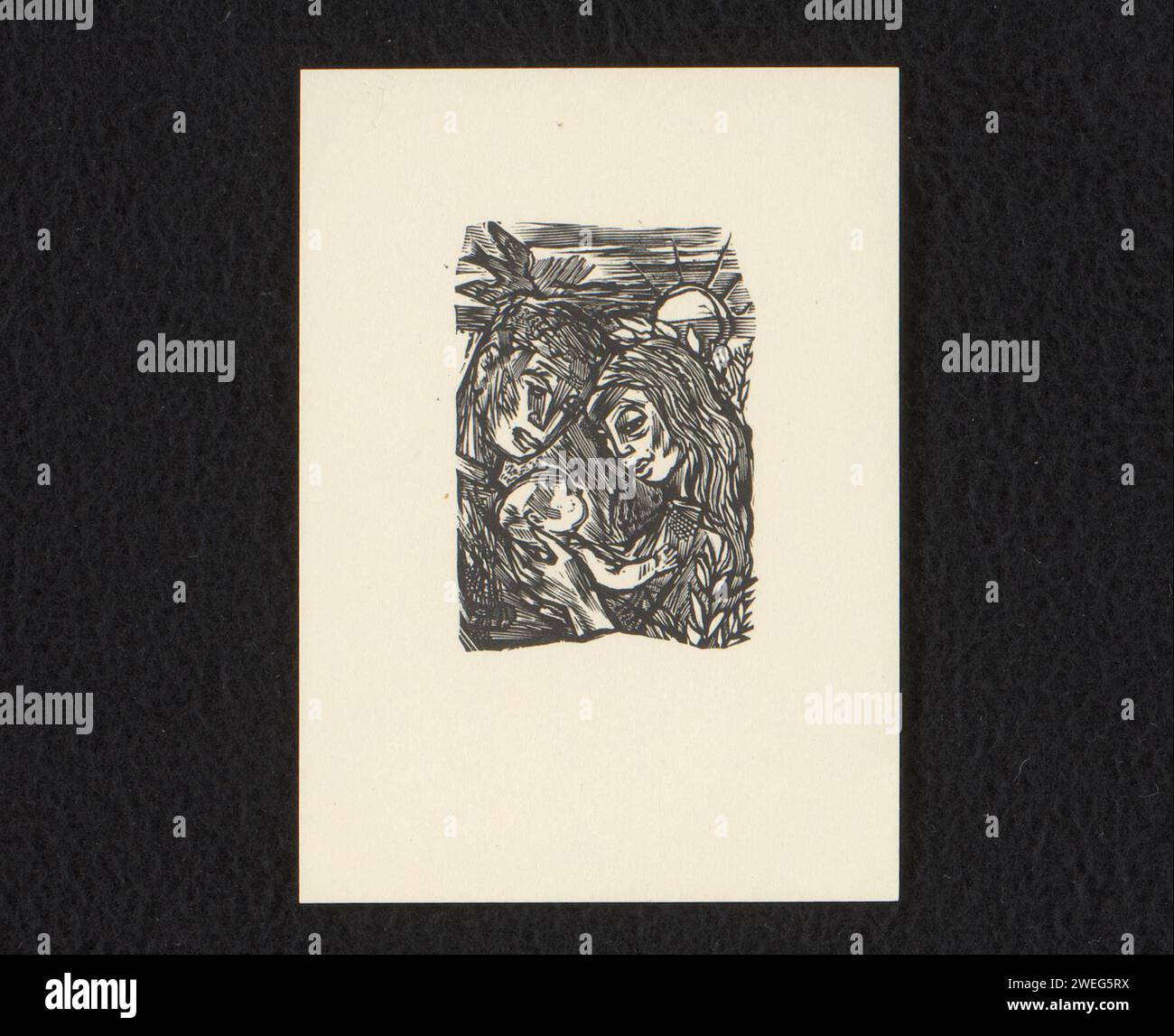 Mary with Christ and Joseph, Anonymous, c. 1930 - c. 1980 print paper ...